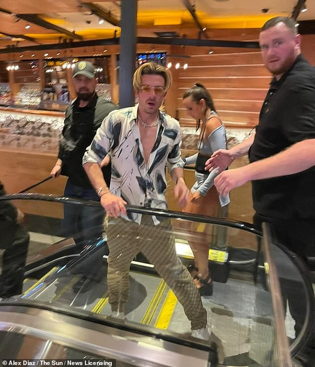 Jack Grealish Leaves Las Vegas Nightclub With A Mystery Brunette After