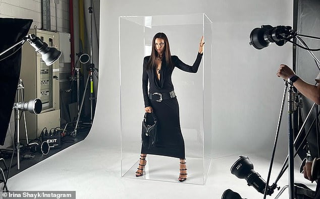 Irina Shayk Shows Off Her Supermodel Physique In Behind The Scenes