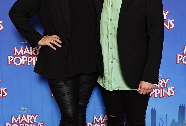 Casey Donovan With Girlfriend Renee Sharples At Mary Poppins In